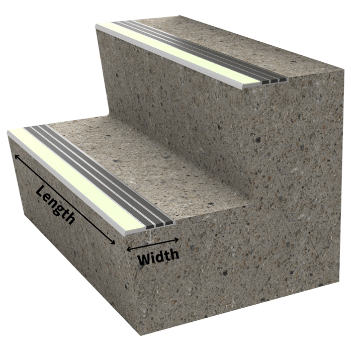 Size & Construction of Stair Tread Nosings | Nystrom