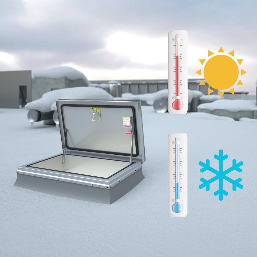 Roof Hatch Thermal Break: Why Does It Matter? | Nystrom